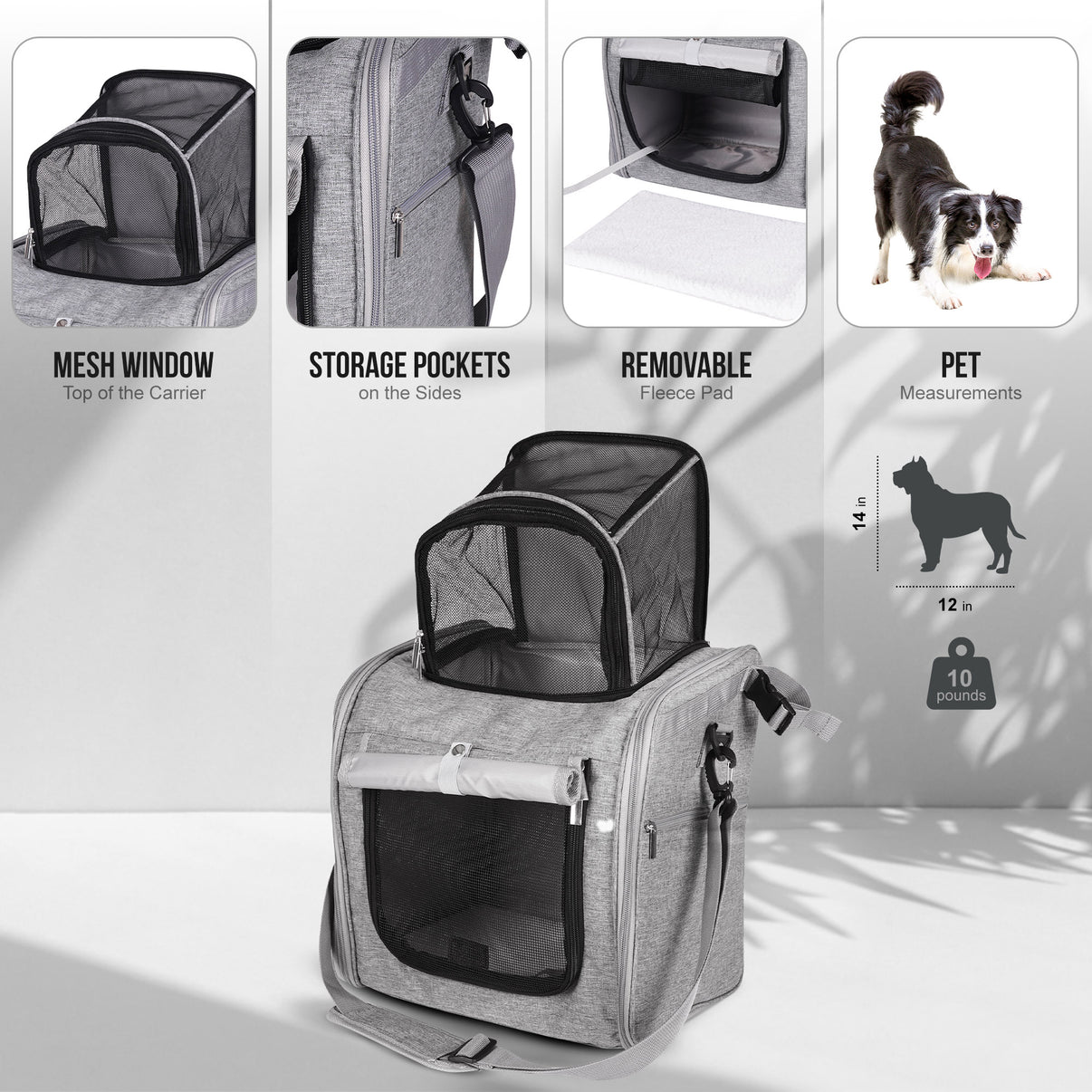 All-In-One Soft Pet Carrier Backpack – Beautiful Disaster's Angelic Pet ...